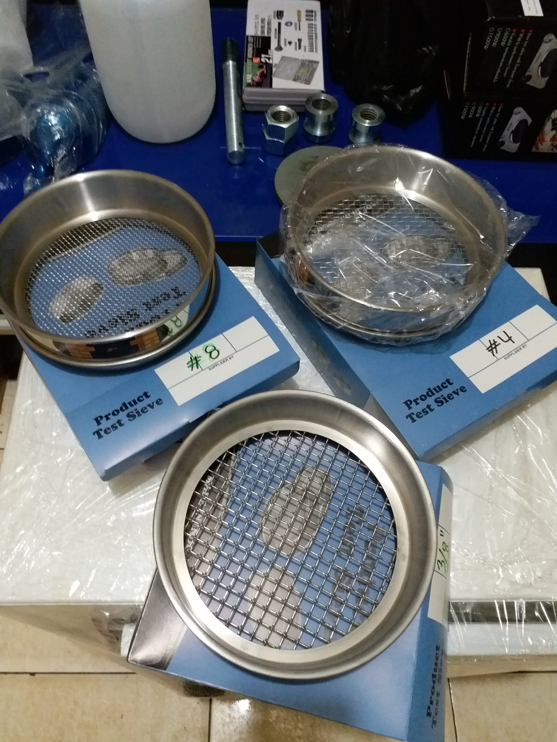 Ukuran Sieve Analysis