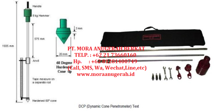 DYNAMIC CONE PENETROMETER (DCP) – TANAH